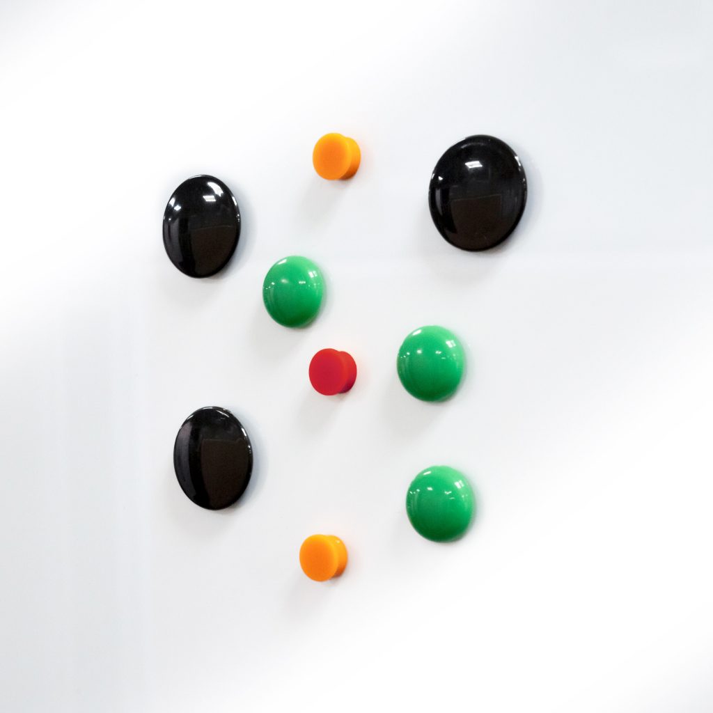 Vista Magnetic Buttons - Designer Pinboards