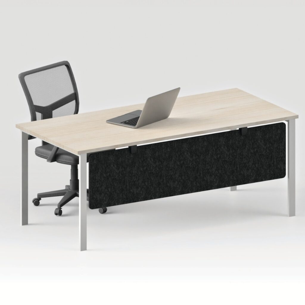 SANA Serenity Modesty Below Desk Screen - Designer Pinboards Australia