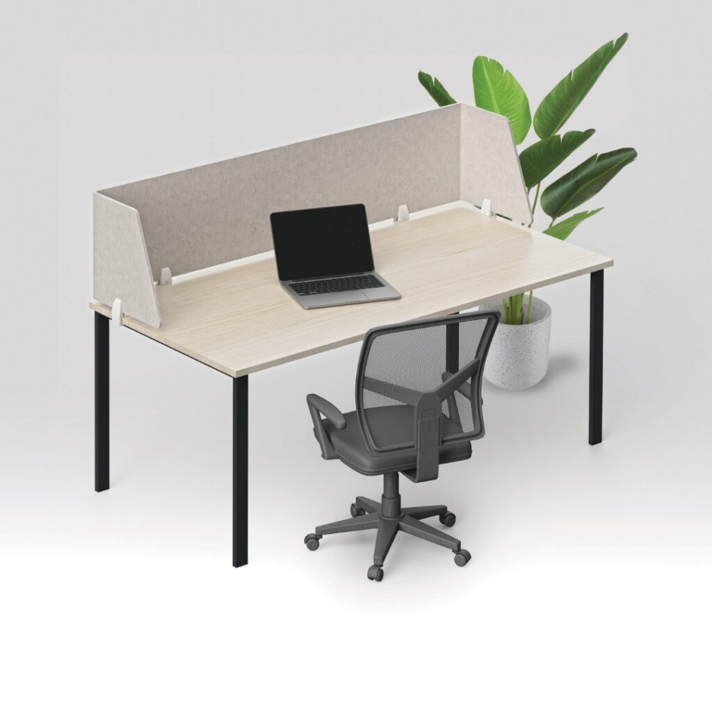 SANA Serenity Surround Above Desk Screen - Designer Pinboards Australia