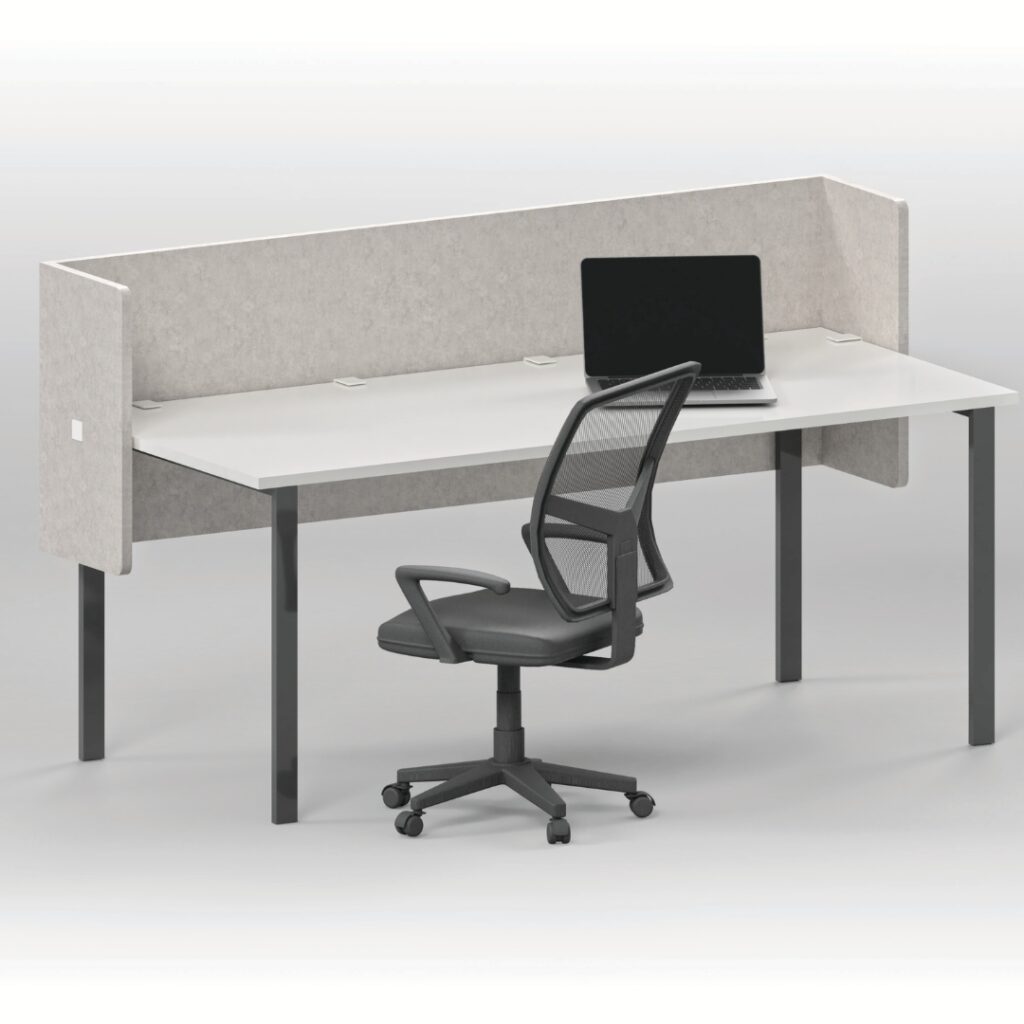 SANA Serenity Surround DUAL Desk Screen - Designer Pinboards Australia